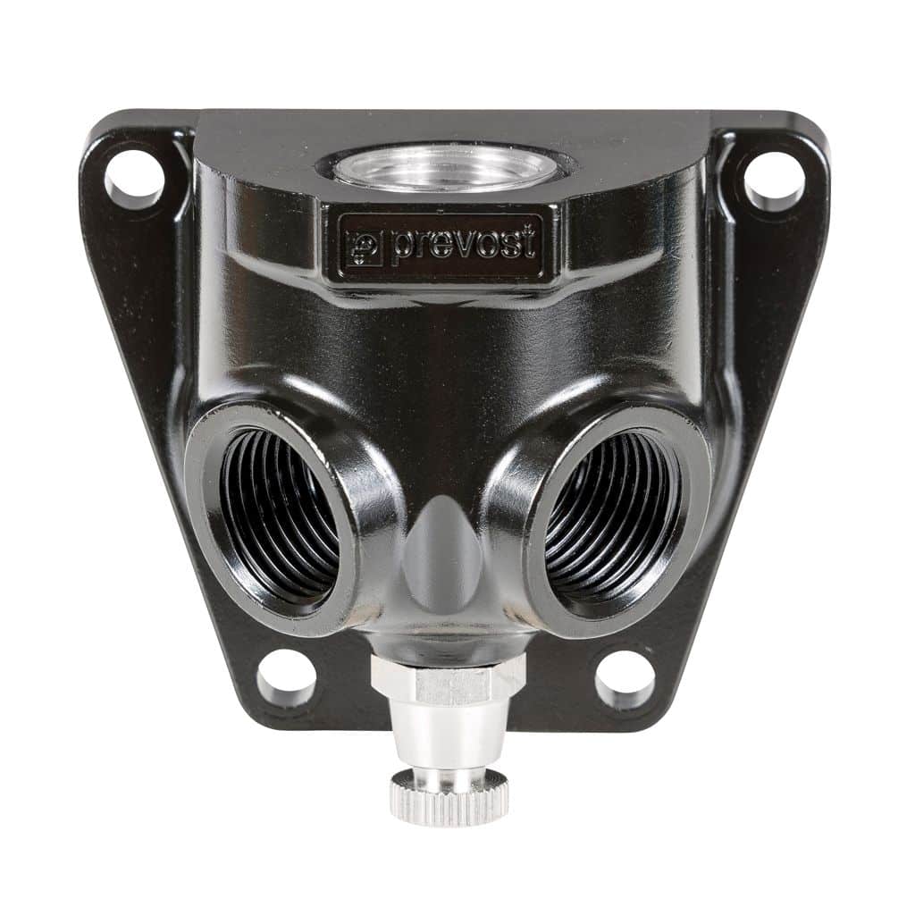 Prevost Threaded Wall Manifolds | Single & Double Outlet Brackets