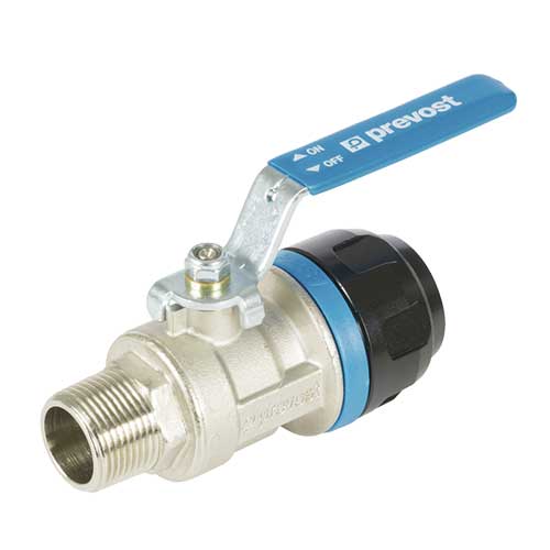 Durable Prevost Parallel Male Thread Valves With Fittings