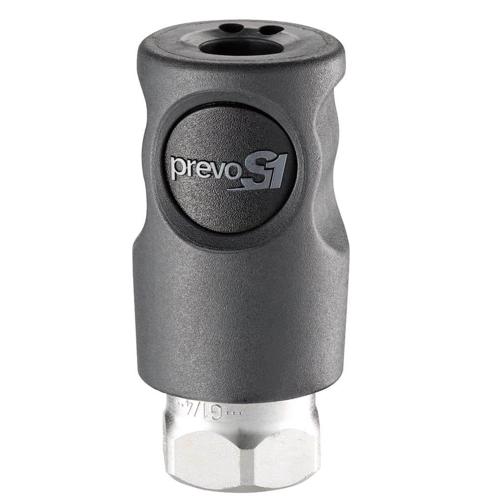 Shop Prevost Female Coupler ISO 1/4" Body - Advanced Safety System