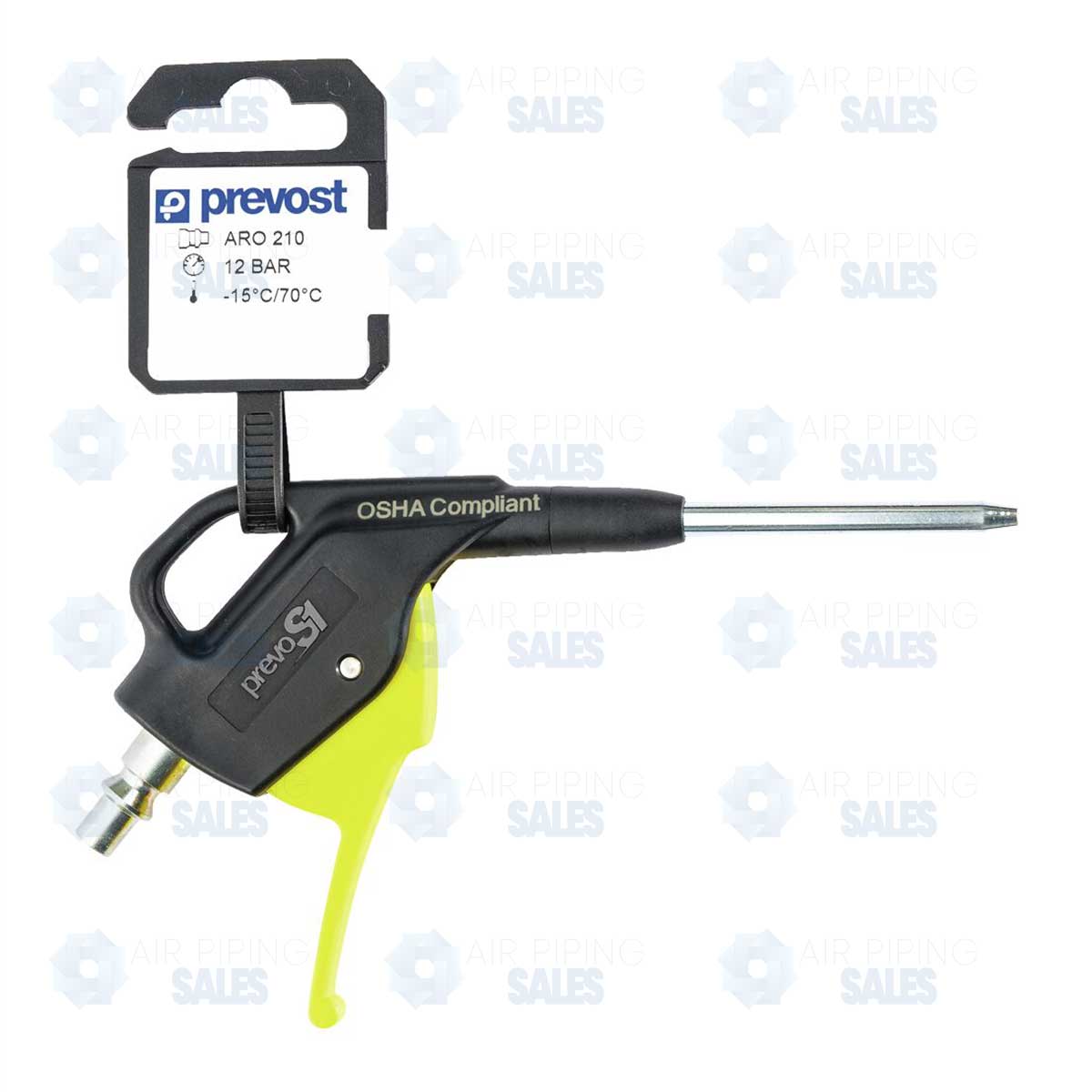 Prevost Prevos1 Blow Gun with Metal Nozzle - Prevost Online Sales