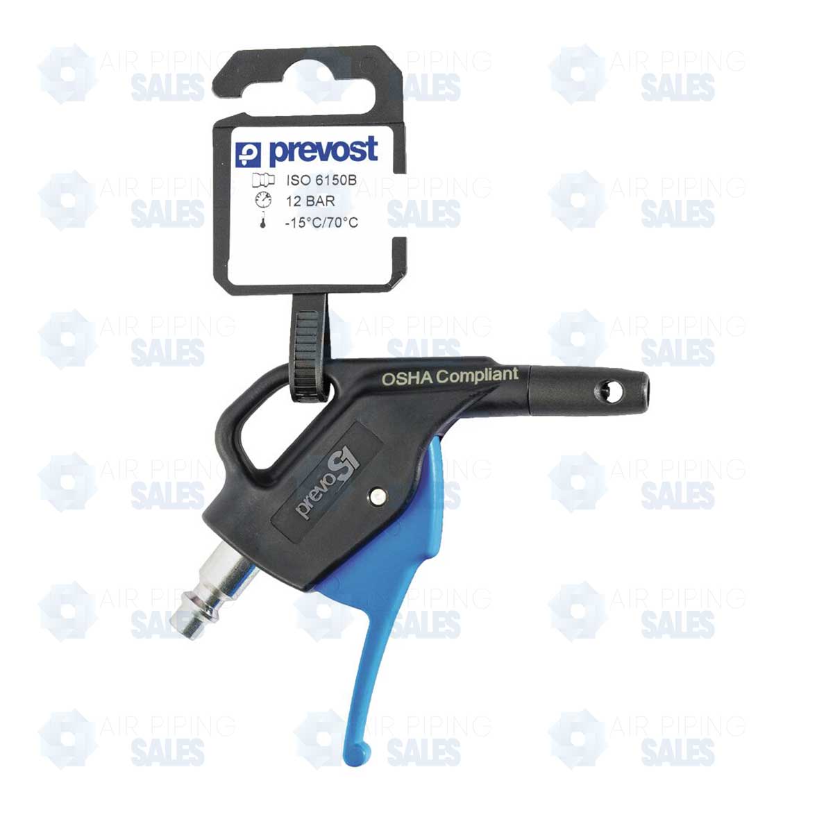 Prevost Prevos1 Blow Gun with OSHA Polyamide Composite Nozzle - Prevost ...