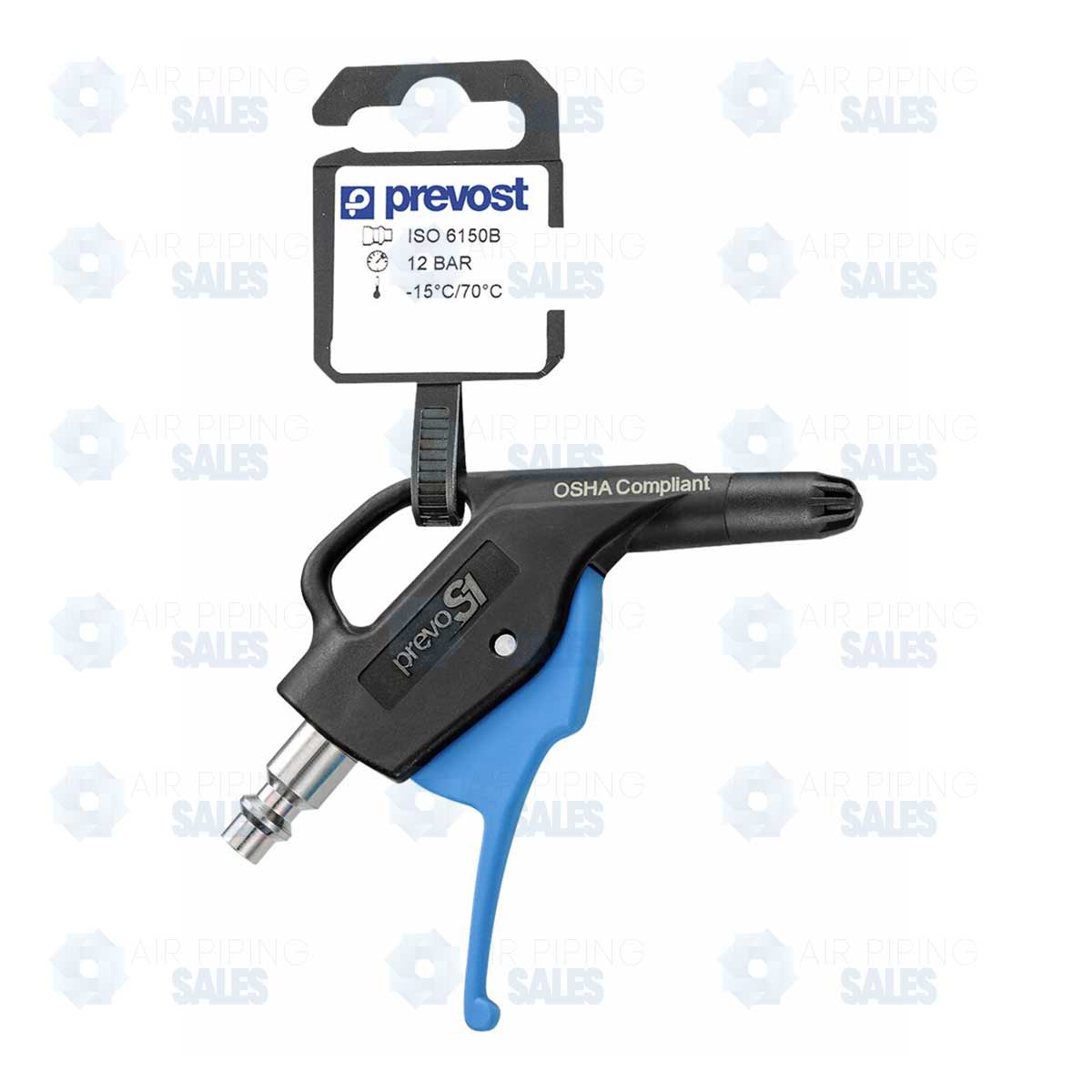 Prevost Prevos1 Blow Gun With Silent Nozzle - Prevost Online Sales