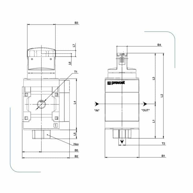 Explore Prevost Manually Operated Pressure Release Valve