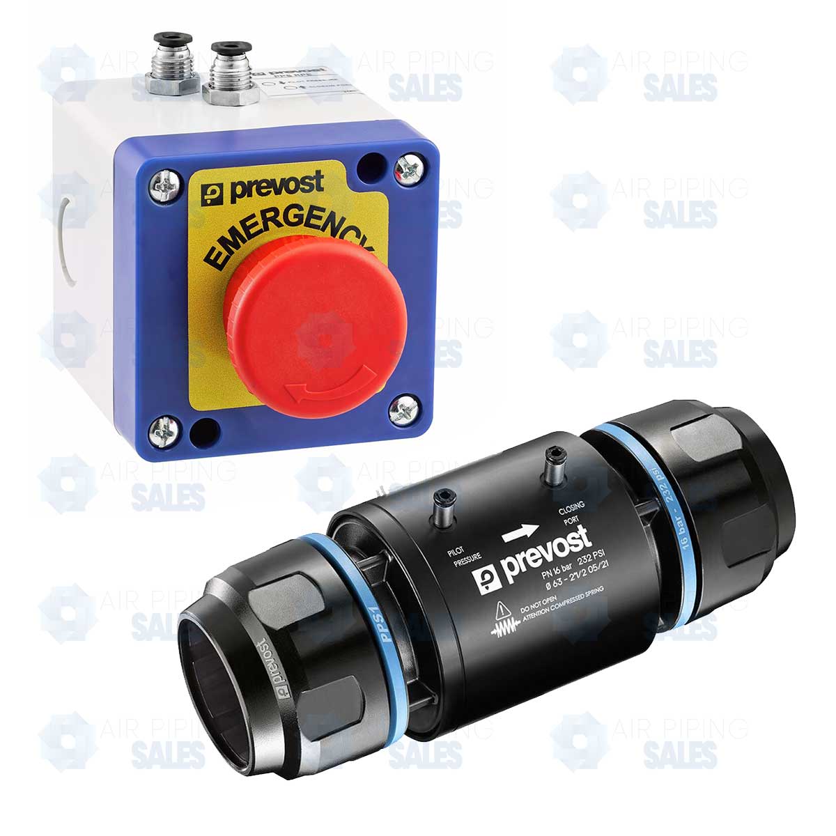 Prevost Safety Kits for Pneumatic Valves - Prevost Online Sales